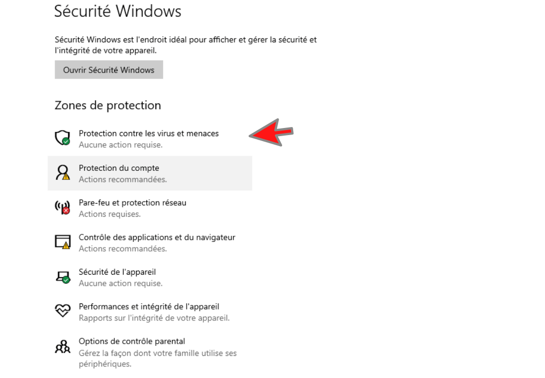 Windows 10 : Comment désactiver Windows Defender