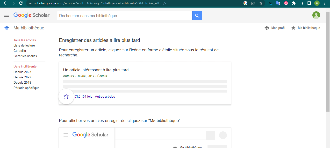 Google Scholar : le moteur de recherche académique pour accéder aux ...
