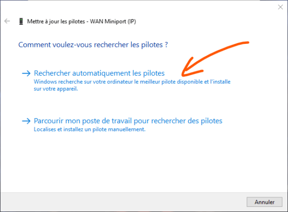 WAN Miniport : Qu'est-ce que c'est