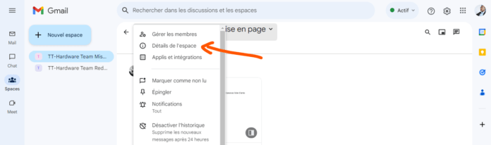 How to activate and use Google Space?