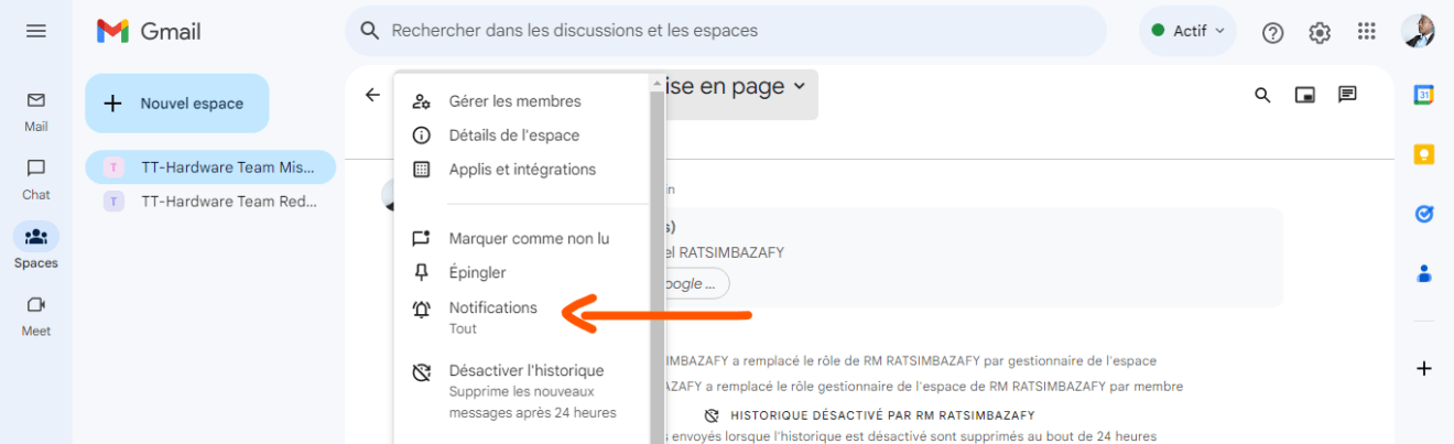 How to activate and use Google Space?