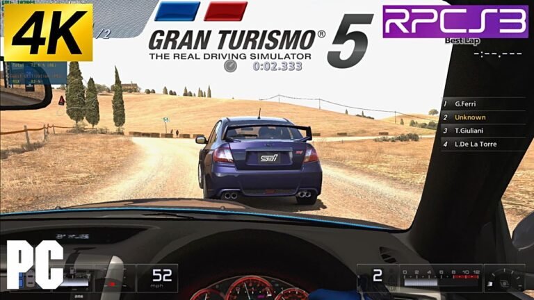 How to play and download Gran Turismo 5 on PC? | TT-Hardware