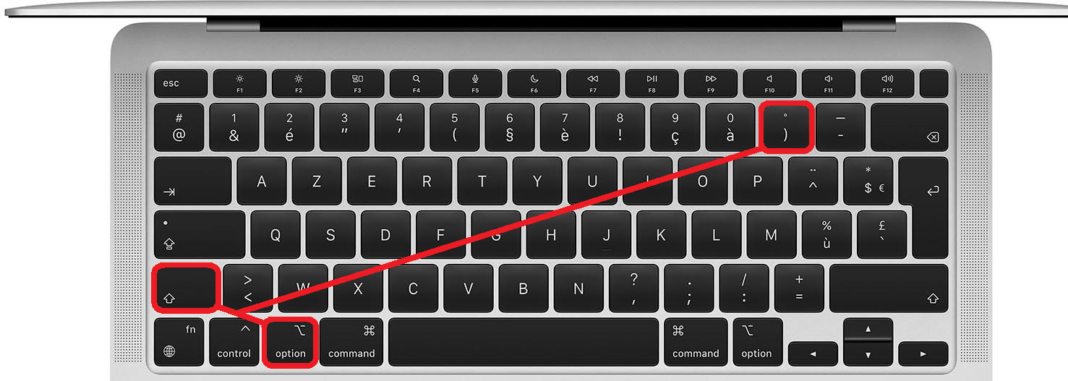 Comment faire des crochets sur Mac ? | TT-Hardware