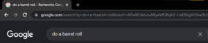 Do-in-a-Barrel Roll: How to play a game on Google? | TT-Hardware