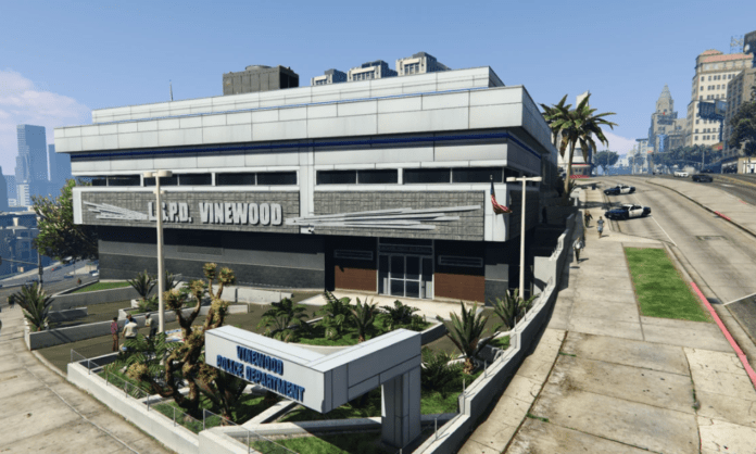 All police station locations in GTA 5