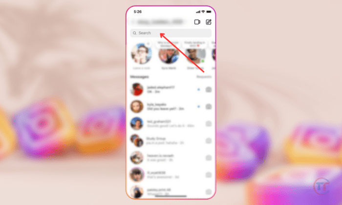 comment remonter une conversation sur Instagram ? | TT-Hardware