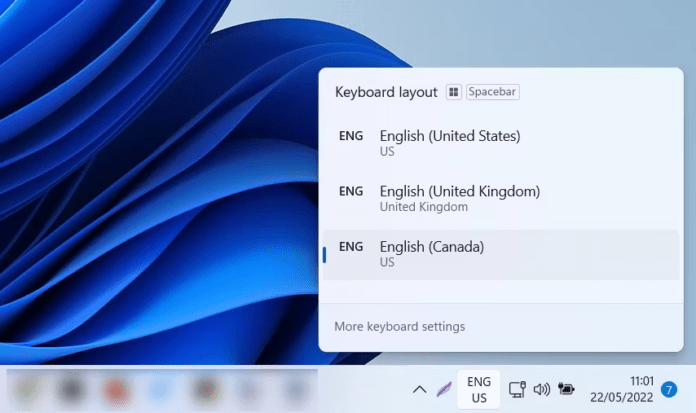 Come aggiungere e modificare il layout della tastiera in Windows 11 ...
