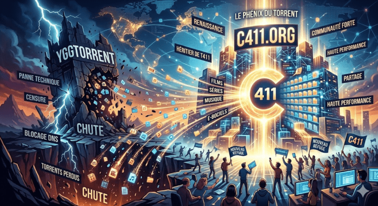 C411 : Le nouveau roi du torrent qui remplace YggTorrent | TT-Hardware